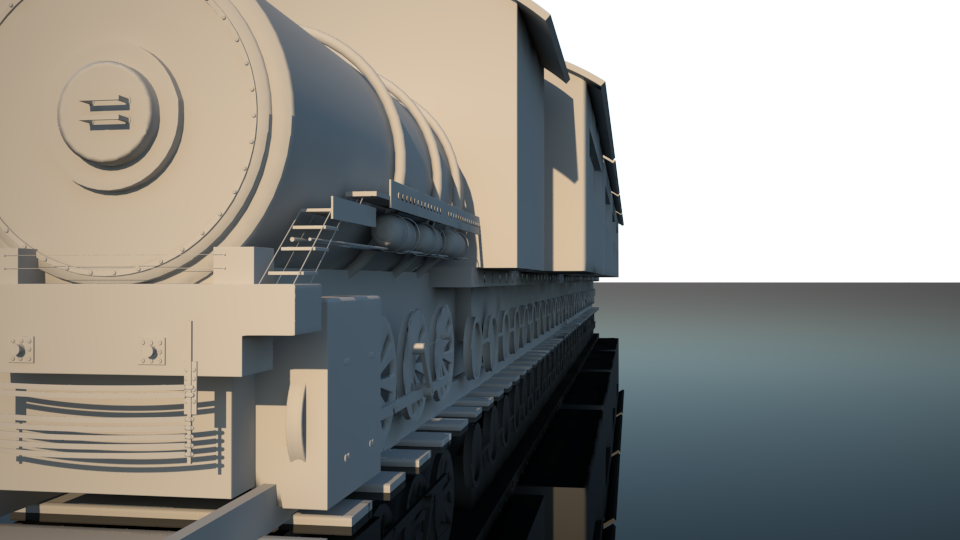 Train Free 3D Model - .autodesk .maya - Free3D