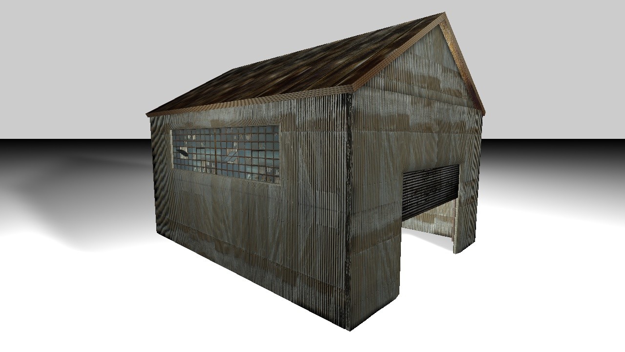 Old warehouse Free 3D Model - .c4d .fbx - Free3D