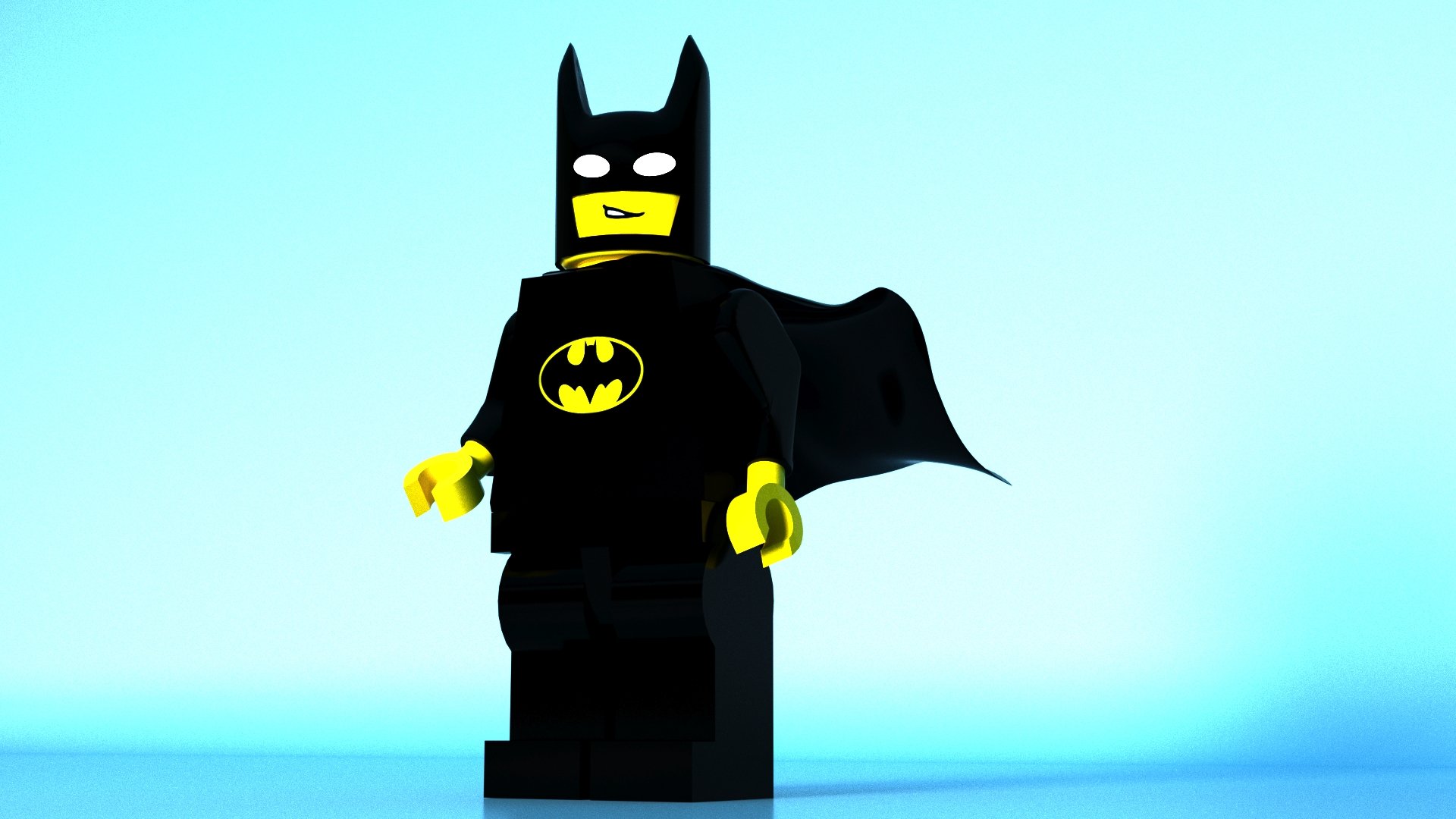 Lego Batman Free 3D Model - .fbx - Free3D