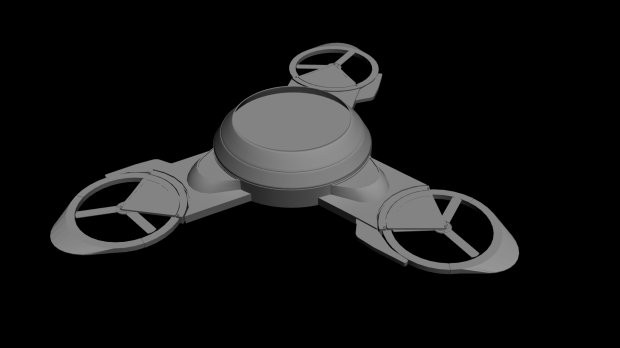 Tri-rotor v1.0 Free 3D Model - .max - Free3D