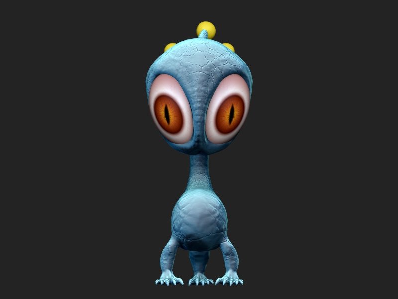 Alien Free 3D Model - .c4d - Free3D