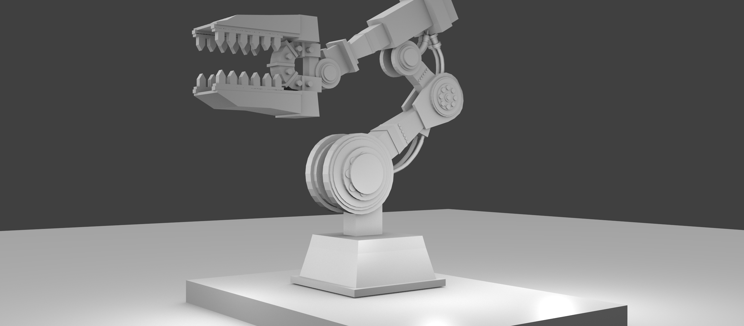 Industrial Machine Free 3D Model - .blend .fbx - Free3D