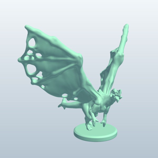 Bahamut v1 Free 3D Model - .obj .stl - Free3D