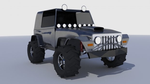 Jeep Free 3D Model - .obj - Free3D