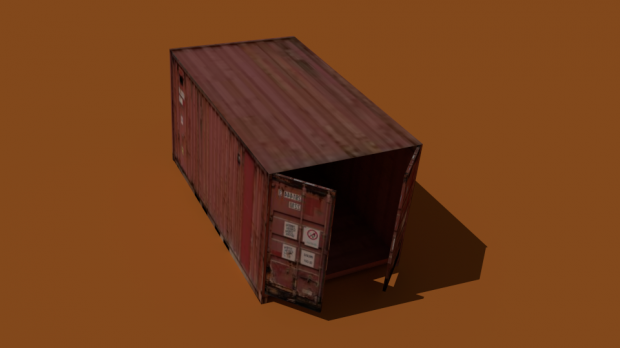 Cargo Crate Free 3D Model - .3ds .obj .blend .fbx - Free3D