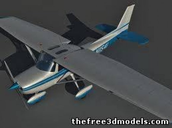 Cessna 150 Free 3D Model - .ac - Free3D