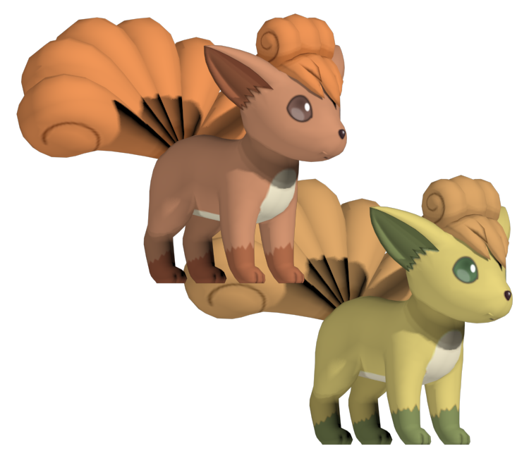 Vulpix (Pokemon) Free 3D Model - .dae .fbx - Free3D