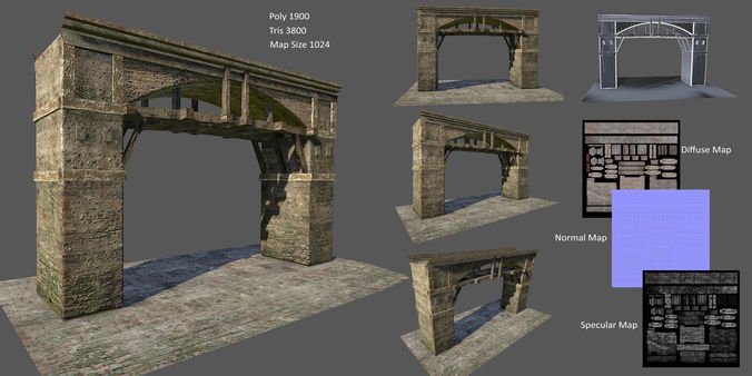 Gaming Asset Free 3D Model - .obj .max .fbx - Free3D