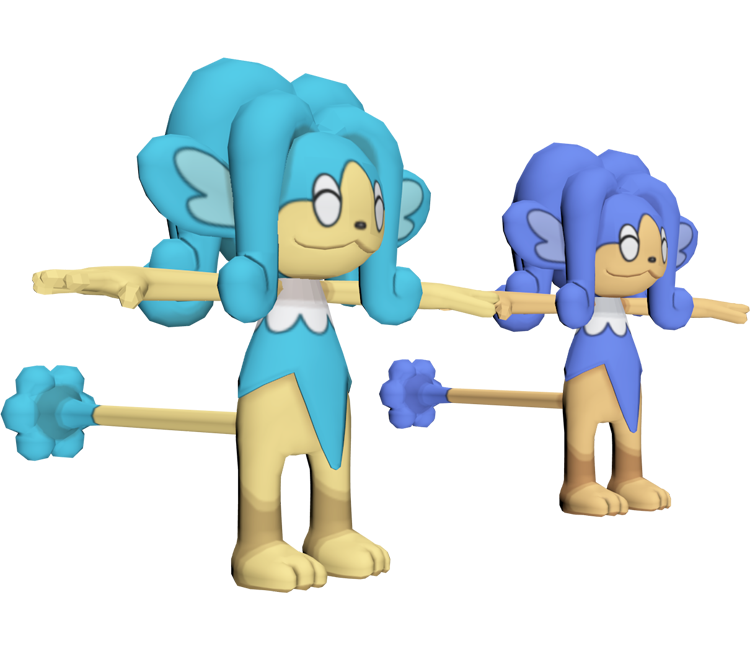 Simipour (Pokemon) Free 3D Model - .dae .fbx - Free3D