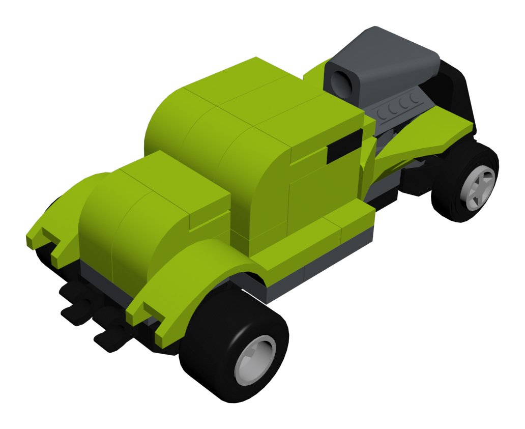 Lego 8302 Rod Rider Free 3D Model - .3ds .dae .max .c4d .fbx - Free3D