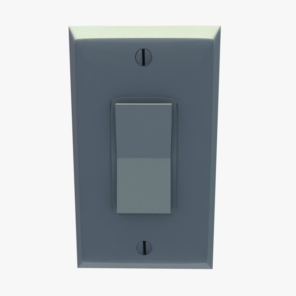 Light Switch v1 Free 3D Model - .obj .stl - Free3D