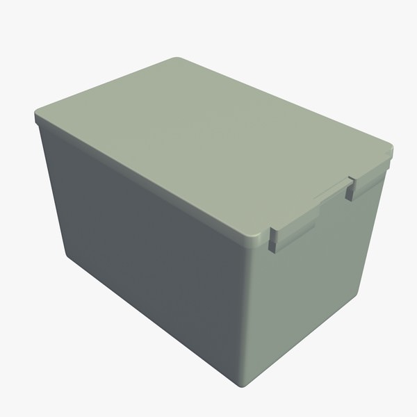 Storage container V2 Free 3D Model - .obj .stl - Free3D