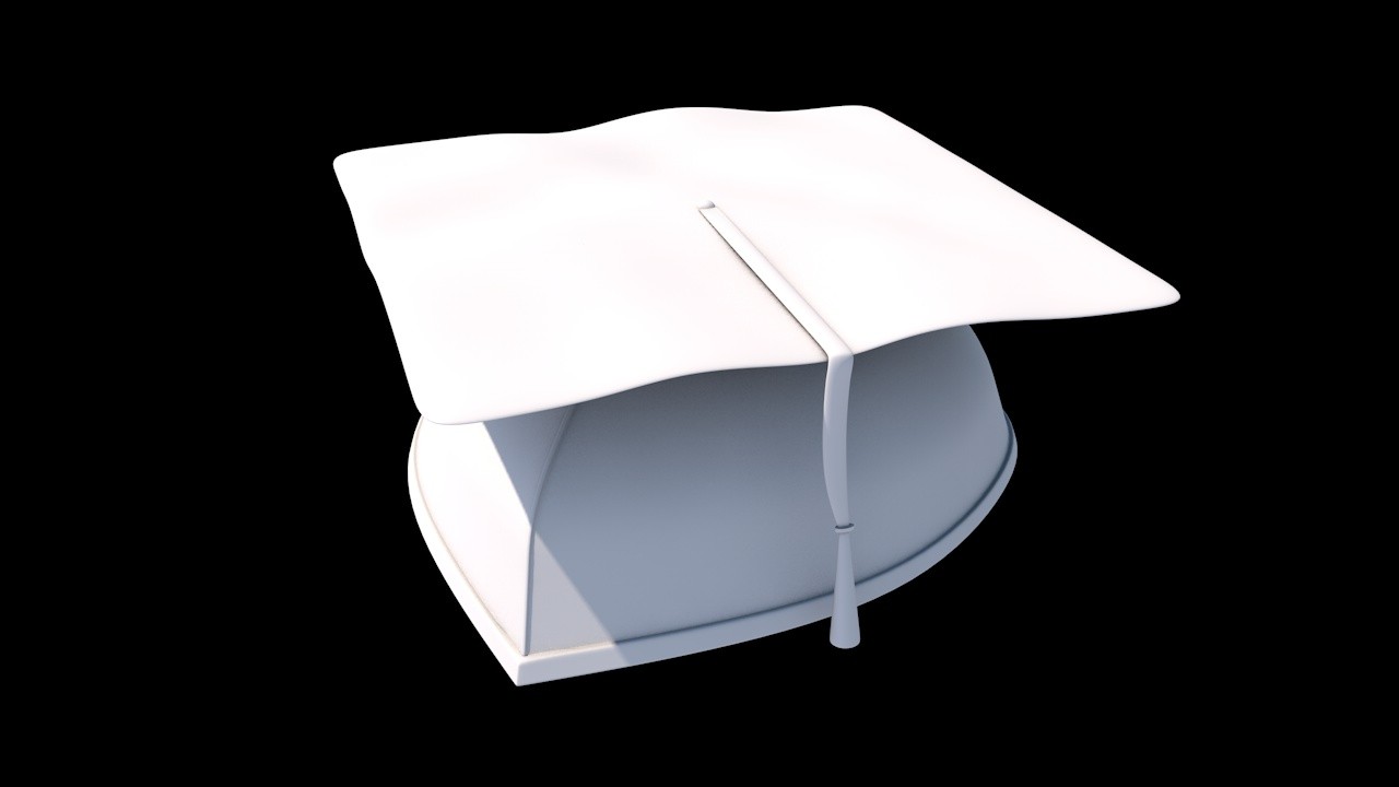 Graduation hat Free 3D Model - .obj .c4d - Free3D