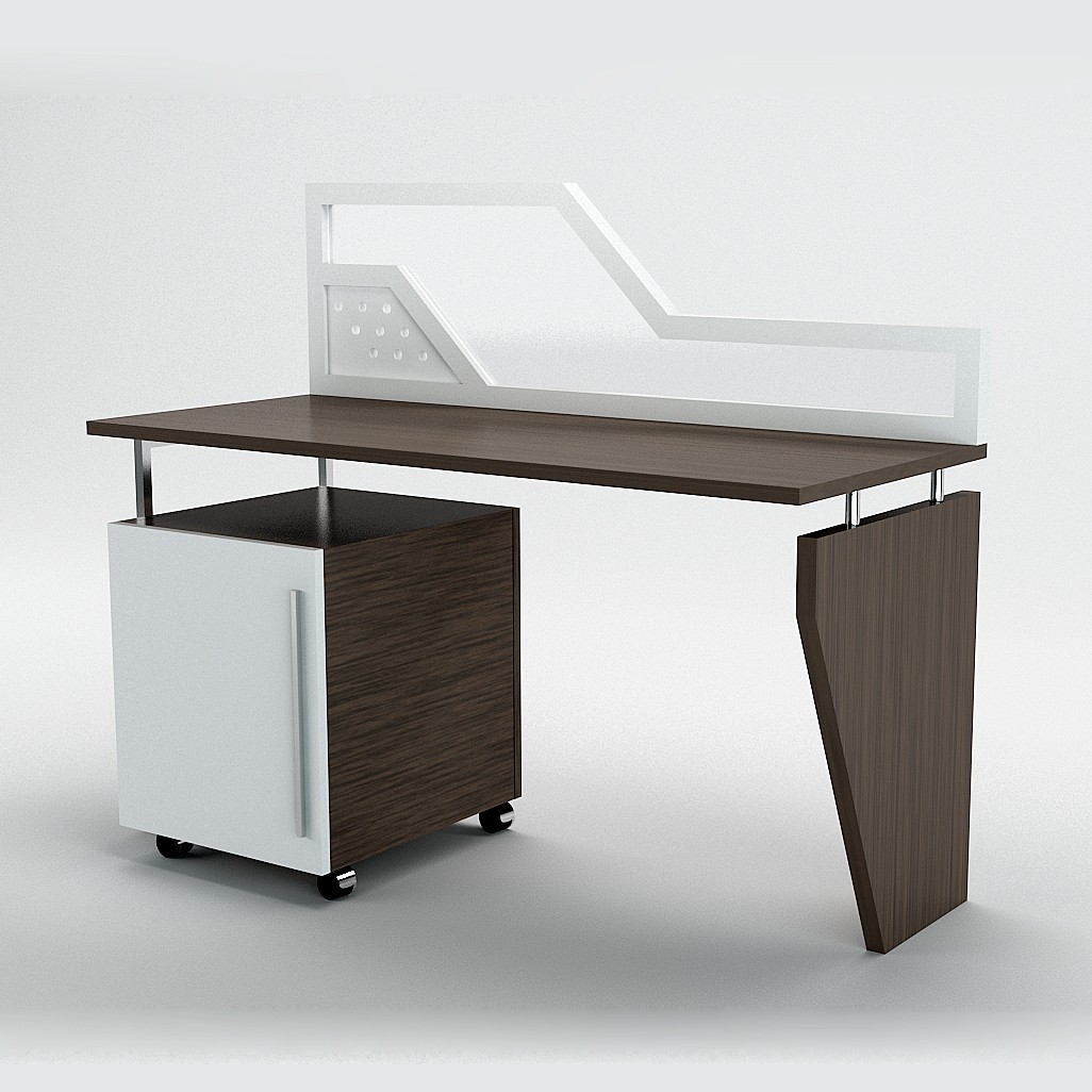 Desk table Free 3D Model - .max .obj - Free3D