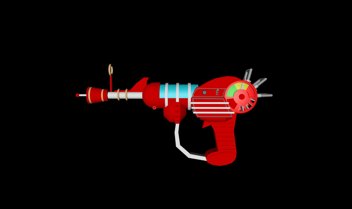 Ray Gun - Free 3D Model - .c4d - Free3D