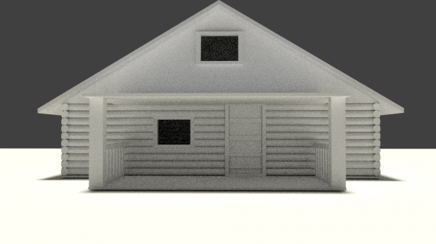 Simple House Free 3D Model - .blend - Free3D