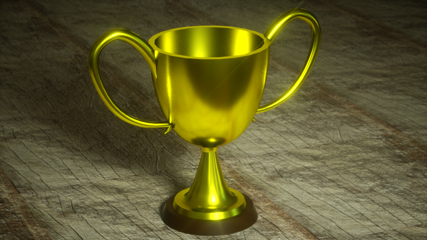 Winner Cup Free 3D Model - .c4d .obj .3ds .stl .mtl .fbx - Free3D