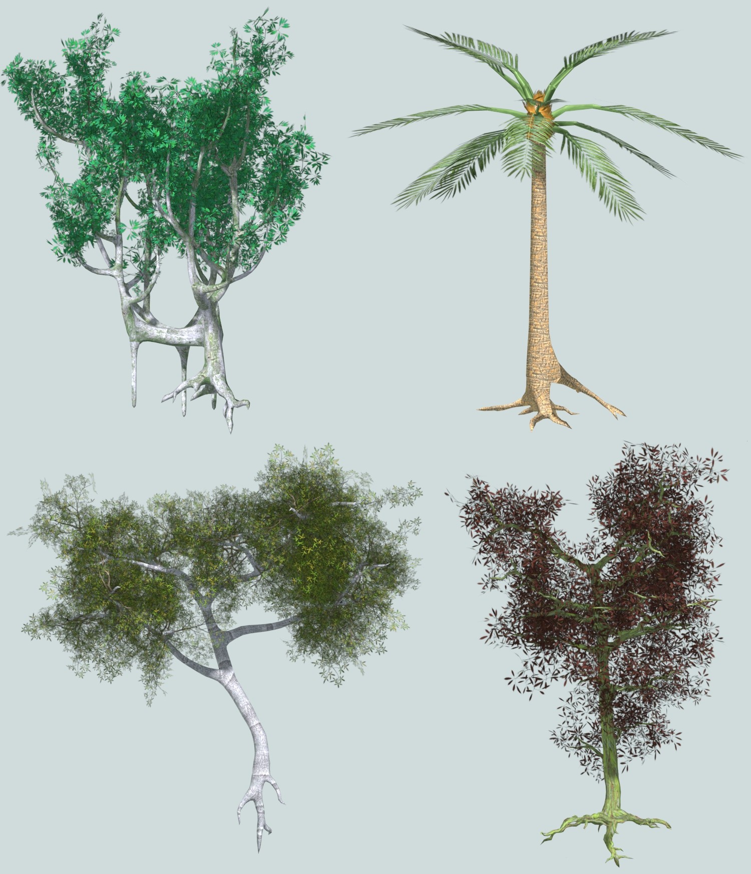 Tree pack 3 Free 3D Model - .blend - Free3D