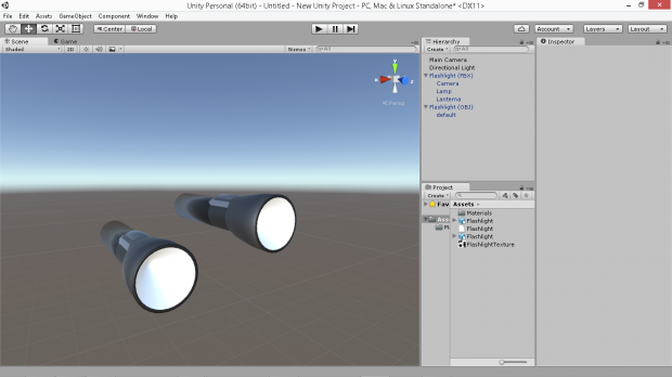 Simple Flashlight Free 3D Model - .obj .blend .fbx - Free3D