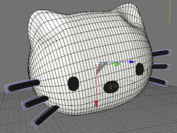 凯蒂猫 免费的3D模型 - .c4d - Free3D