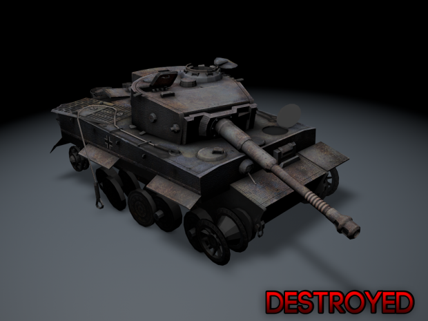 Veteran Tiger tank Free 3D Model - .3ds .obj .c4d - Free3D