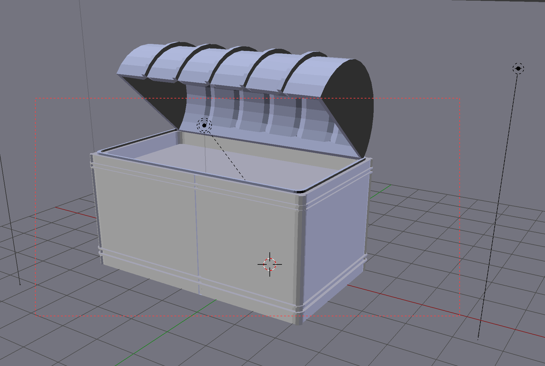 Treasure Box Free 3D Model - .blend - Free3D