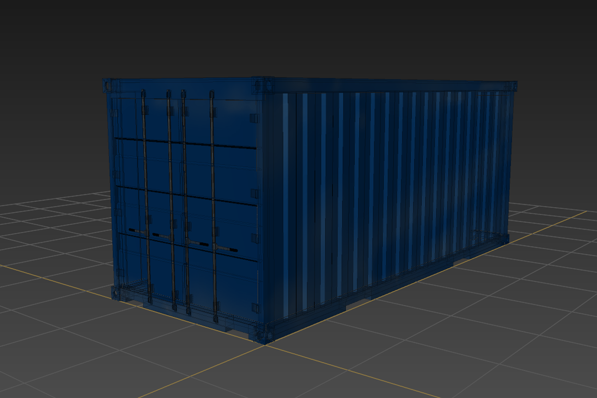 Shipping Container Free 3D Model - .fbx - Free3D