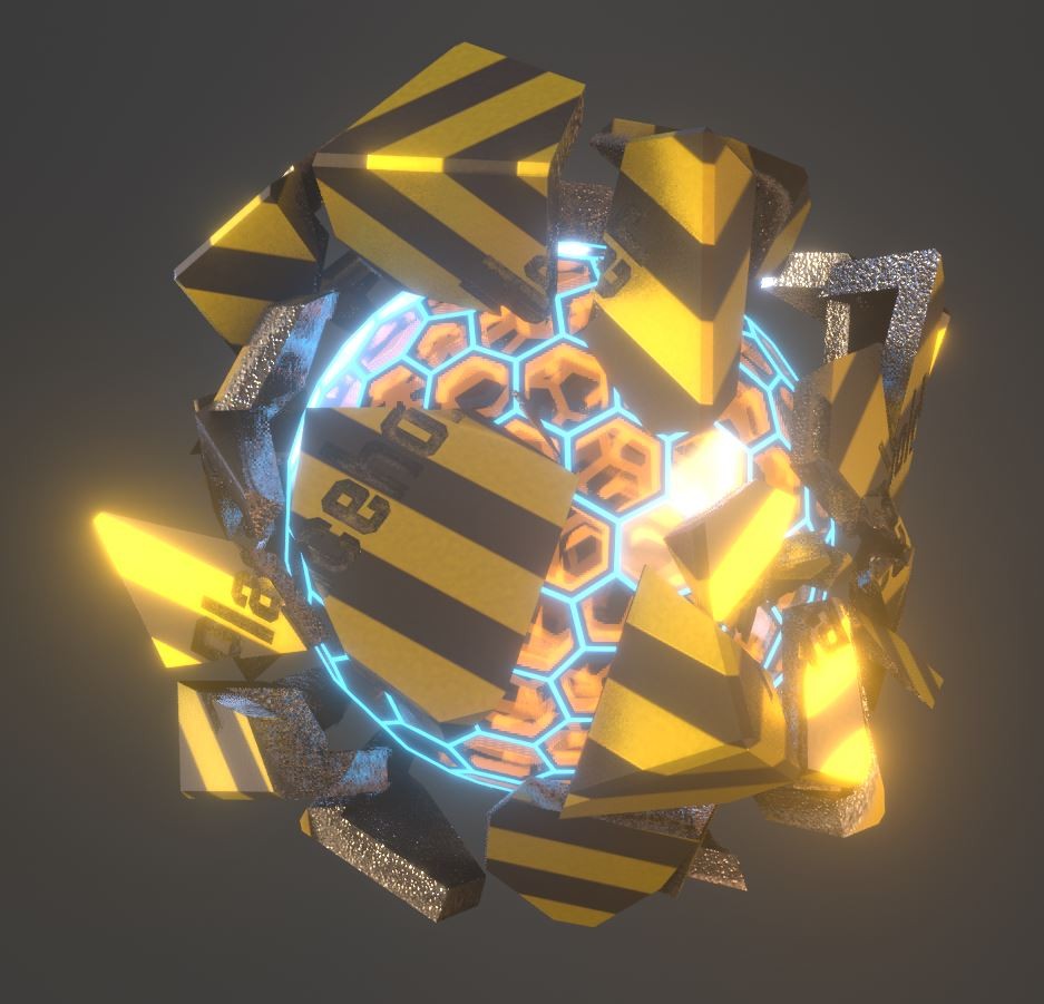 Placeholder Cube Version 1 Free 3D Model - .fbx . .stl .ply .obj .blend ...