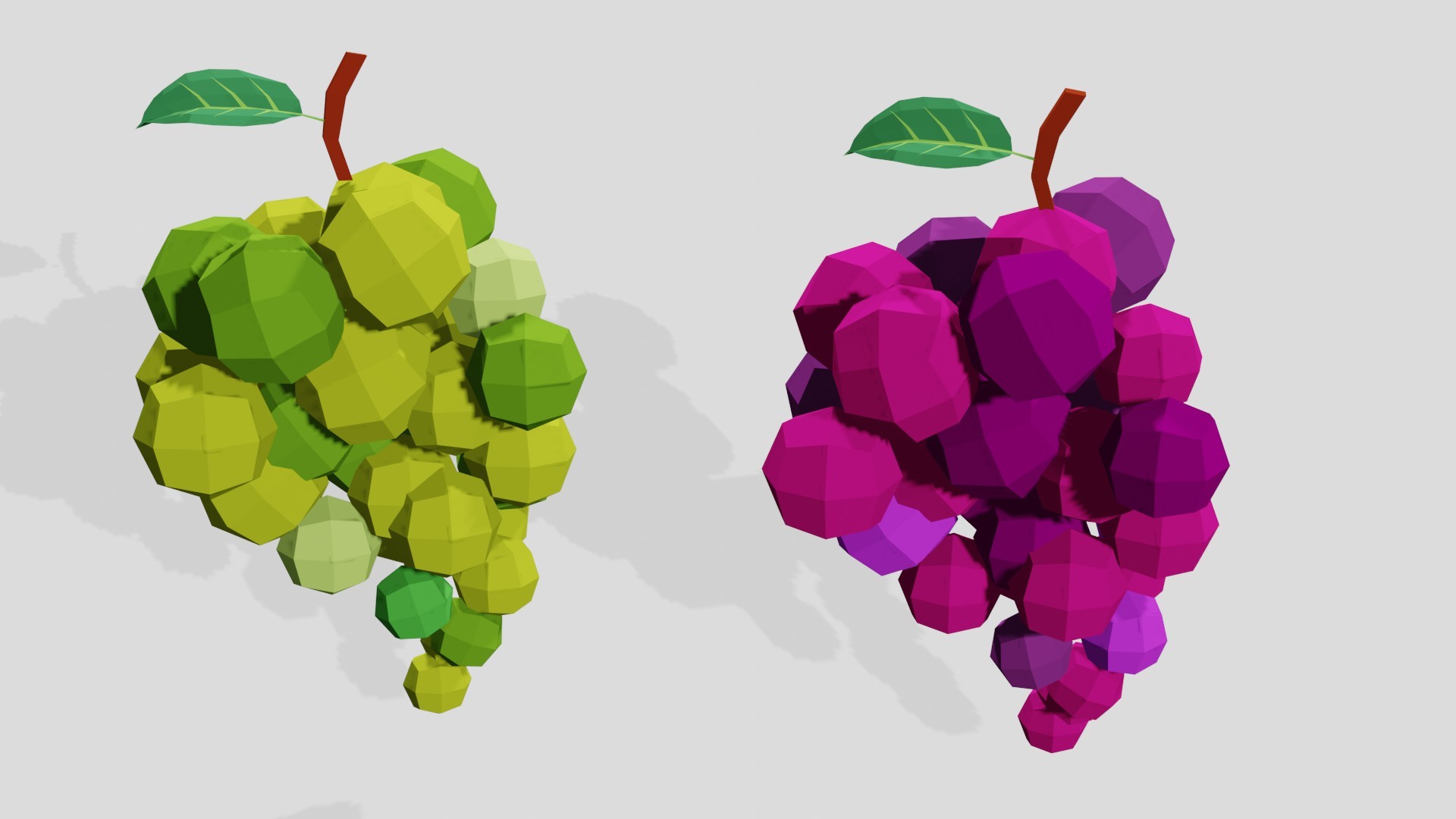 GRAPES Free 3D Model - .fbx - Free3D