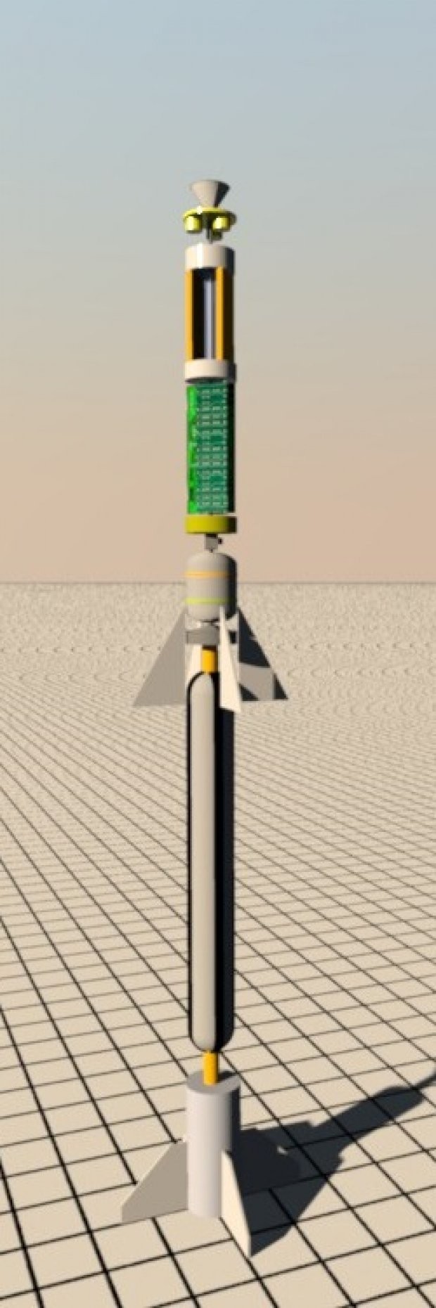 AIM-120D Missile Free 3D Model - .obj .mtl - Free3D