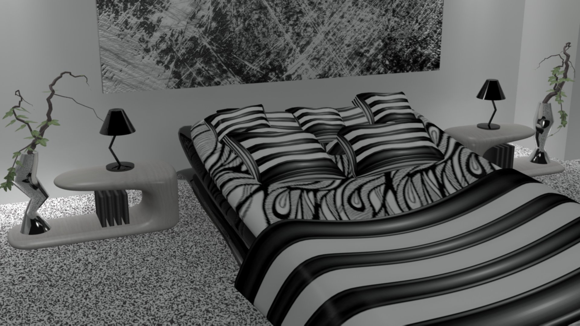 Bed Free 3D Model - .max - Free3D
