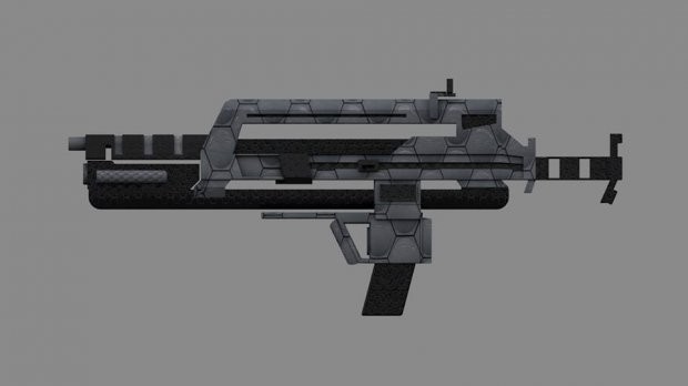 Custom SMG Free 3D Model - .c4d .fbx - Free3D