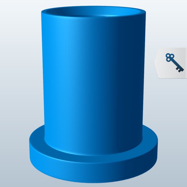 Threaded insert V2 Free 3D Model - .obj .stl - Free3D