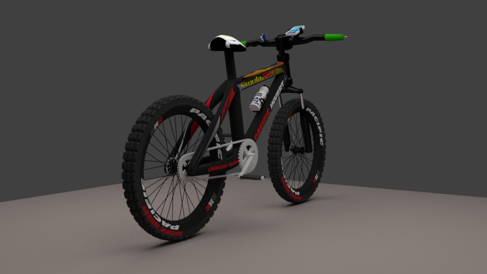 Mountain Bike Pacific Invert Free 3D Model - .blend .fbx .obj - Free3D