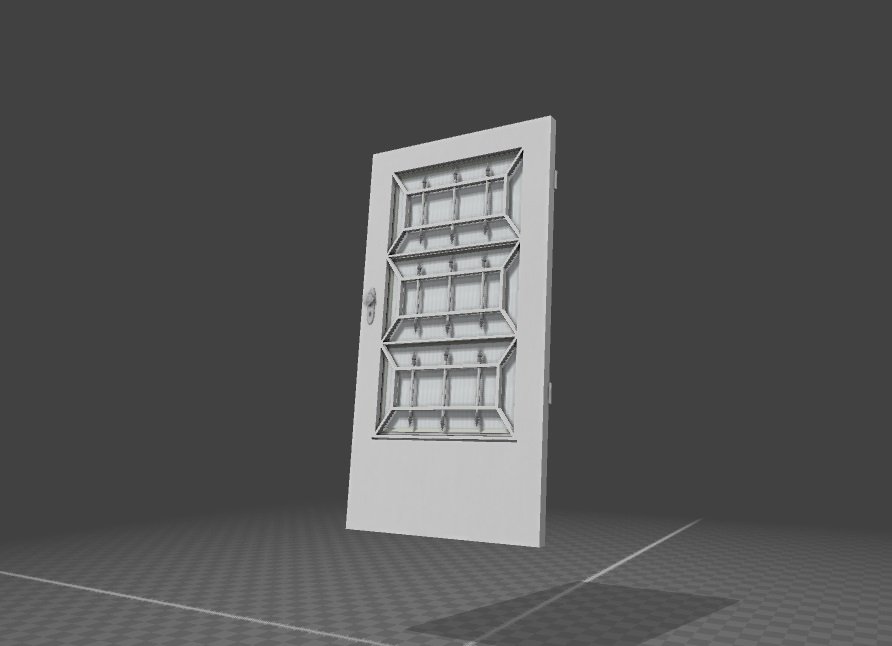 Porte Modèle 3D gratuit - .3ds .obj .blend - Free3D