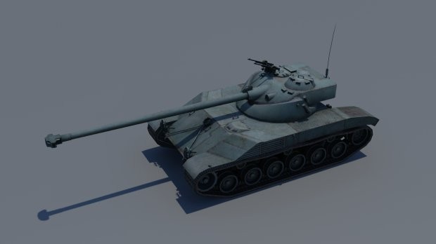 Bat Chatillon 25t Free 3D Model - .obj .max .dds - Free3D