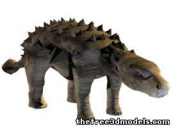Ankylosaurus Free 3D Model - .3ds .obj .max .lwo .mtl .tga .sldprt - Free3D