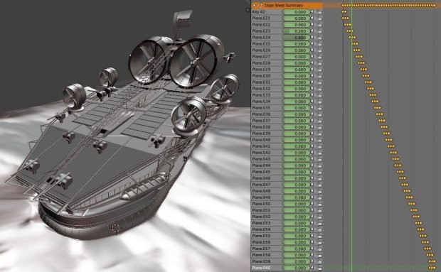 Animated Ocean Scene Free 3D Model - .blend - Free3D