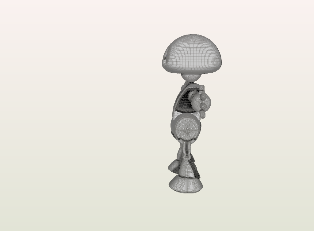 Robot Free 3D Model - .3ds .obj .blend .fbx .mtl - Free3D