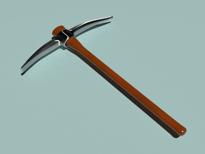 PickAxe Free 3D Model - .fbx - Free3D