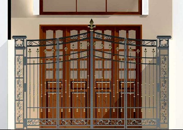 Gate Free 3D Model - .max - Free3D