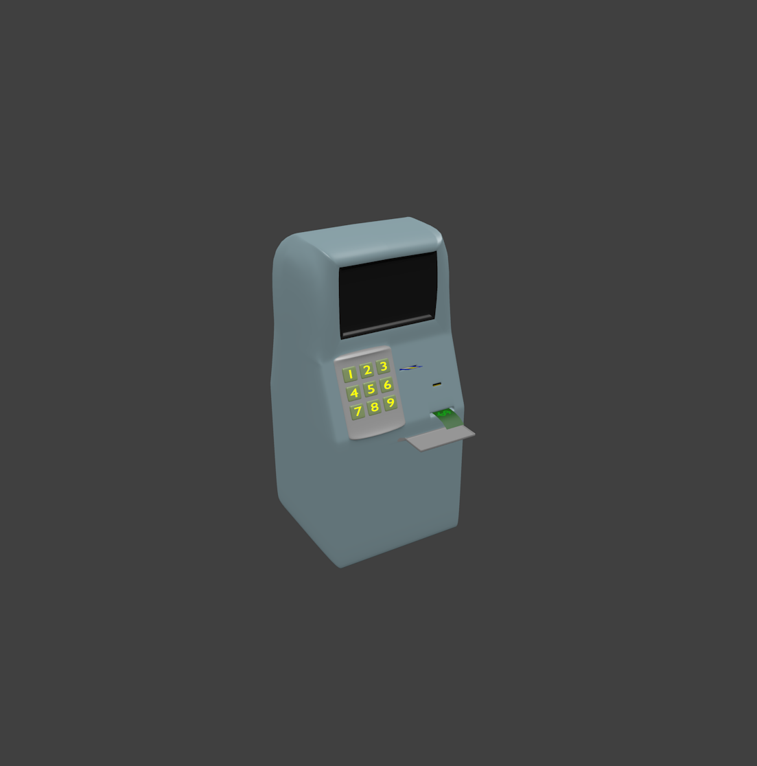 ATM Free 3D Model - .blend - Free3D
