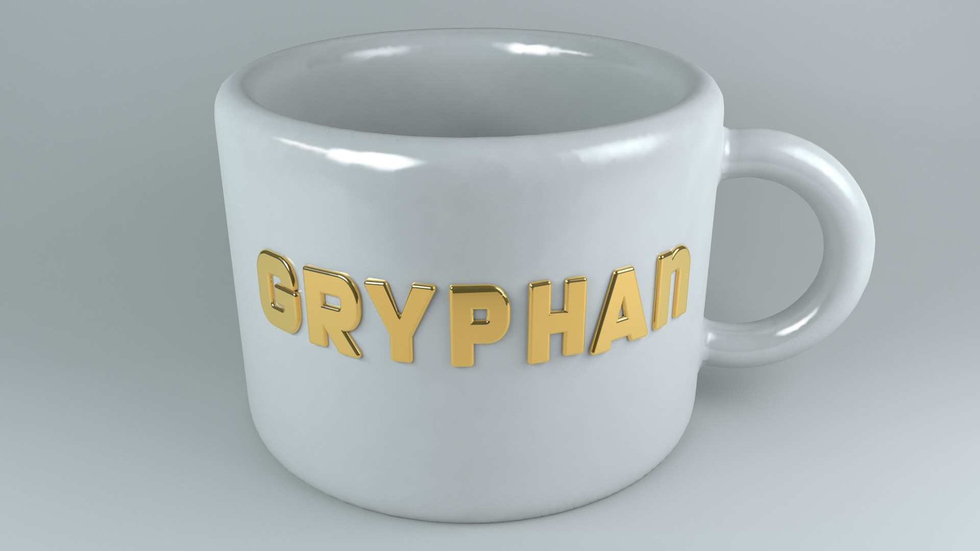сup with text Free 3D Model - .c4d - Free3D