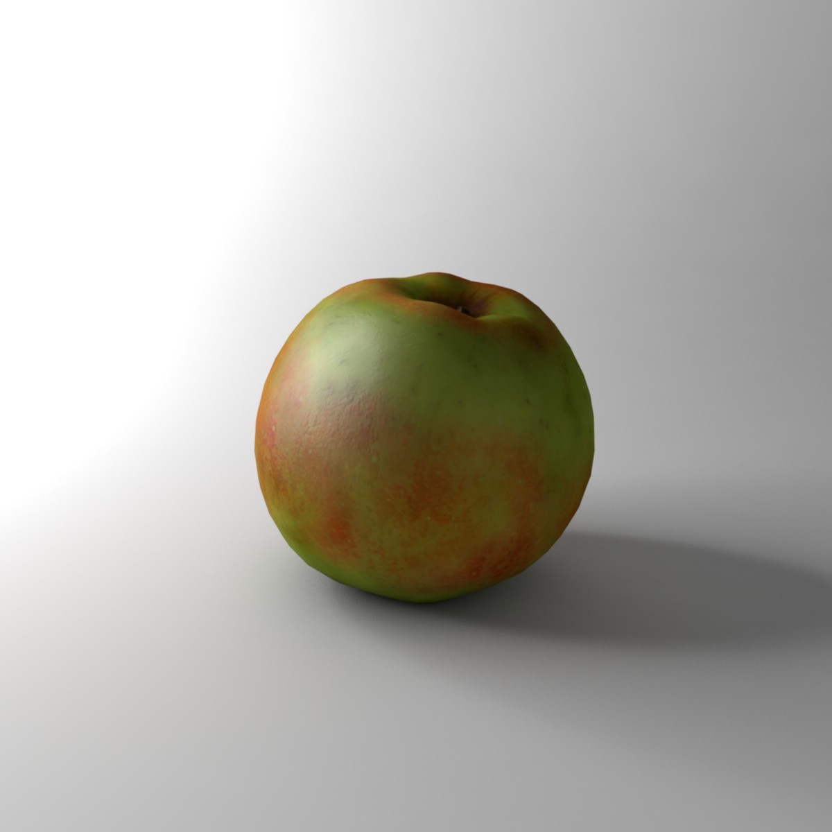 Apple Free 3D Model - .c4d .obj - Free3D