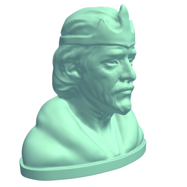 Bust Old King V4 Free 3D Model - .obj .stl - Free3D