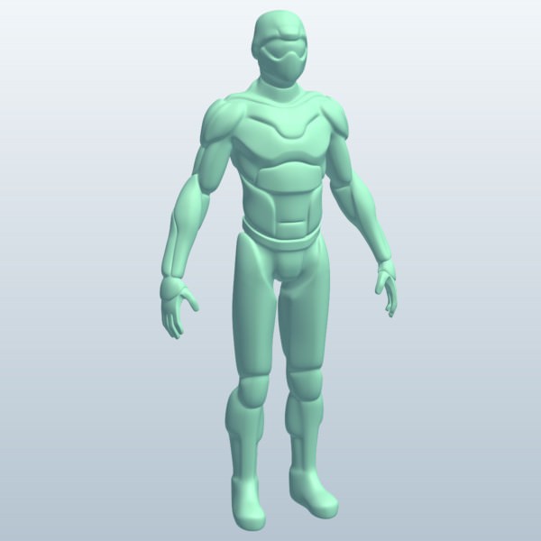 HumanoidRobot v3 Free 3D Model - .obj .stl - Free3D