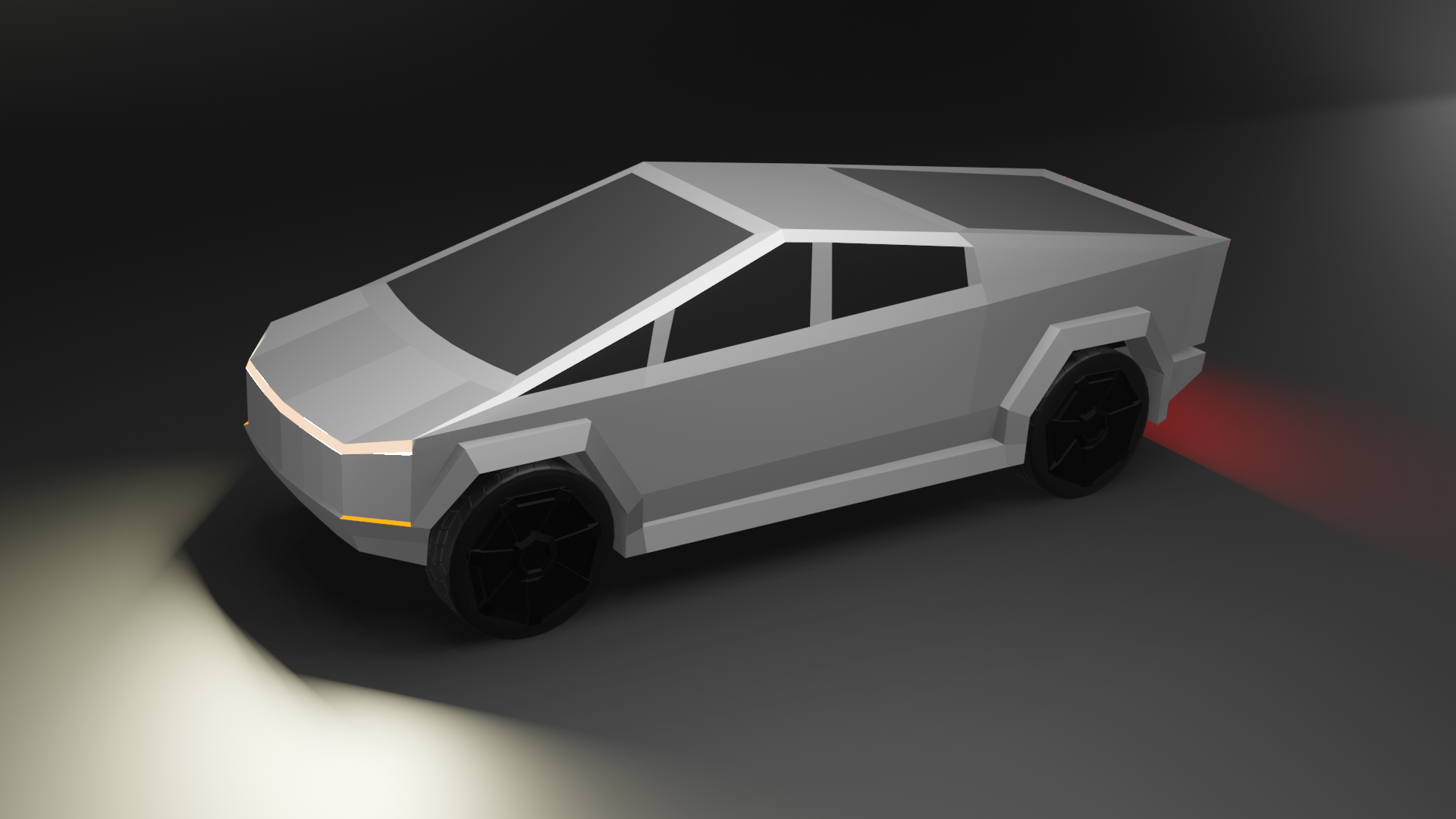 Cybertruck Free 3D Model - .fbx .blend .obj - Free3D