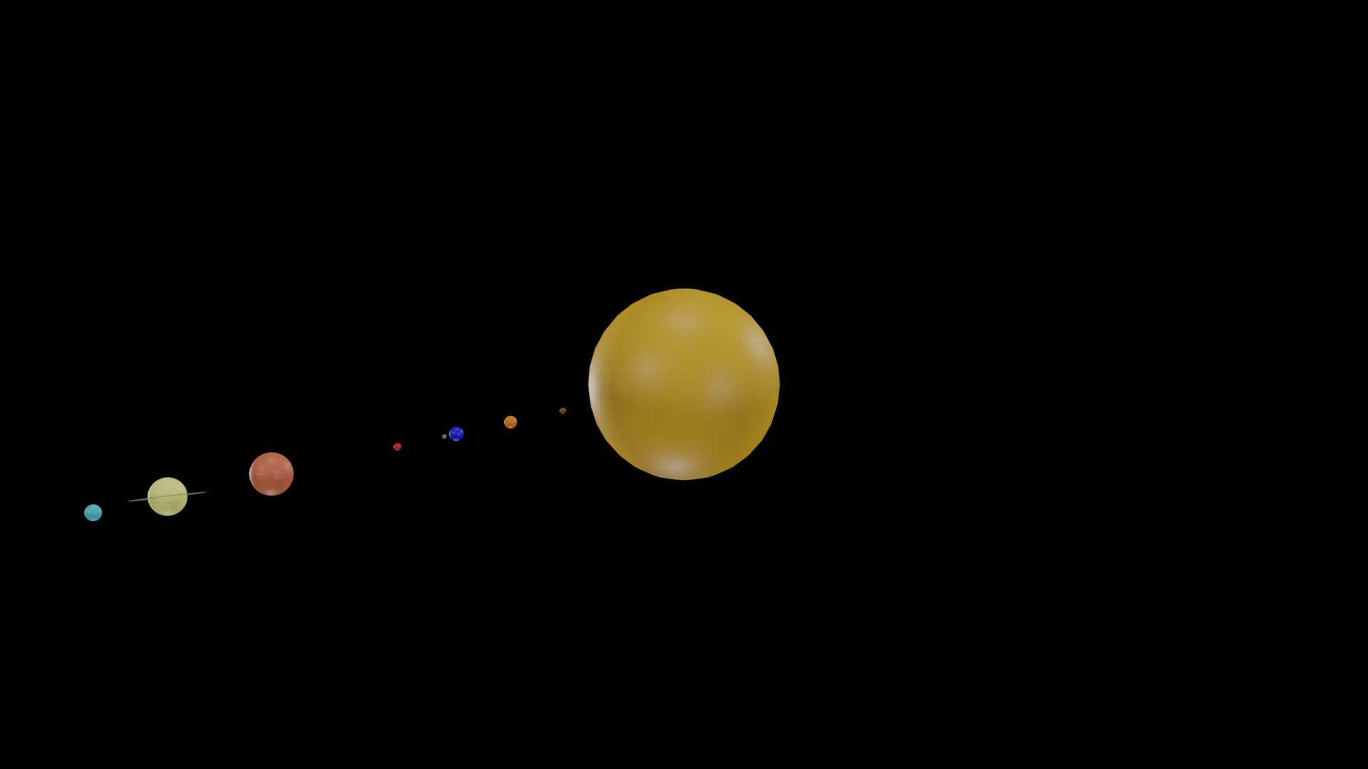 Solar System Free 3D Model - .blend - Free3D