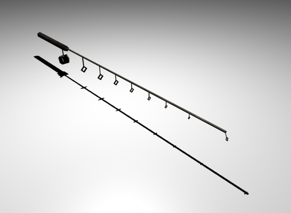 Low poly simple Fishing rod Free 3D Model - .3ds .c4d .fbx .sldprt - Free3D