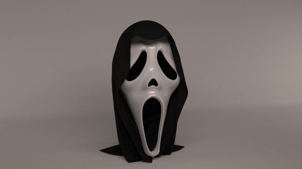 Scream Mask Free 3D Model - .blend - Free3D